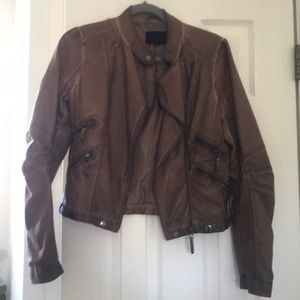 Blu Pepper | Jackets & Coats | Vegan Leather Jacket | Poshmark